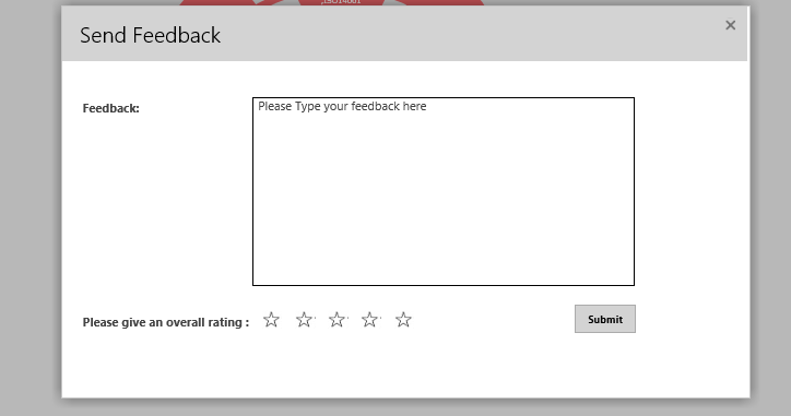 SharePoint Journey: Add Feedback in any Area /Item