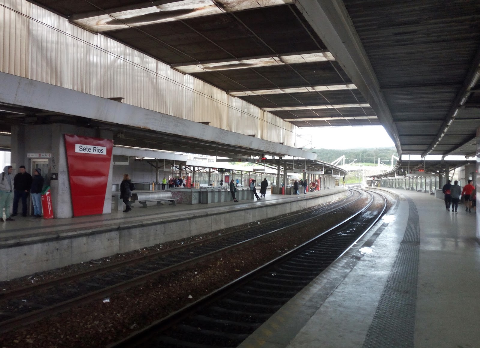 Viajar e descobrir: Portugal - Lisboa - Estação Ferroviária de Sete Rios