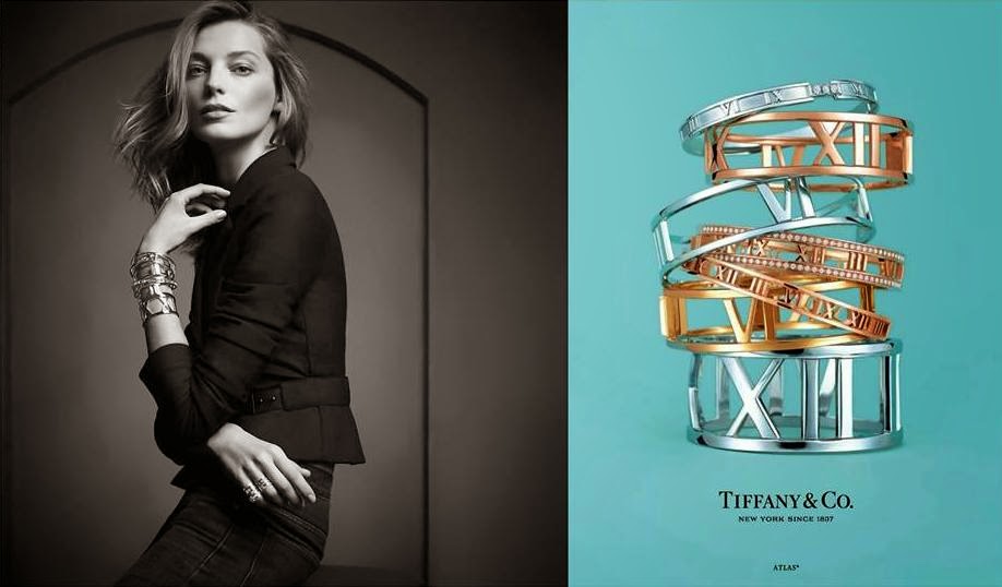 Smartologie: Daria Werbowy for Tiffany & Co Spring/Summer 2014