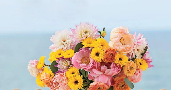 ciao! newport beach: fresh spring flowers for your table