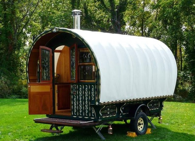 The Flying Tortoise: Gypsy Wagons. Tiny Colourful Bohemian Homes On ...