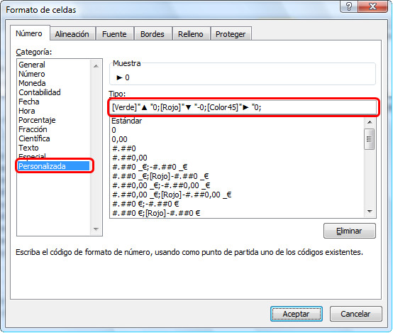 Excel práctico para todos: Utilización de símbolos para personalizar ...