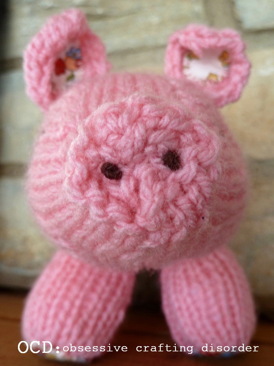 ocd: obsessive crafting disorder: This little piggy