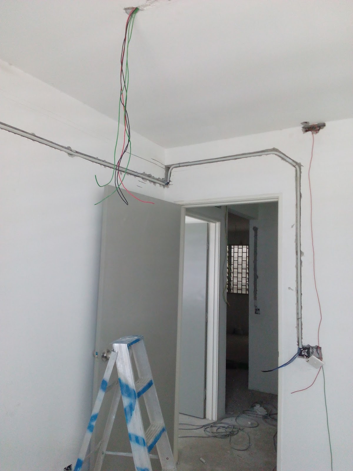 KERJA ELEKTRIK YANG KAMI TELAH LAKSANAKAN-Tambah wiring dan pasang ...