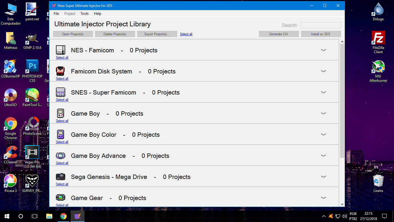 Tutorial: Como rodar ROMs de GBA no Nintendo 3DS (GBA VC Injection)