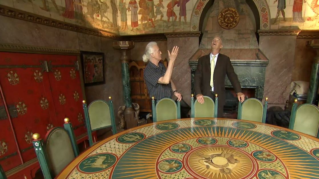 Peromyscus: Video tour of Tower House, with Jimmy Page