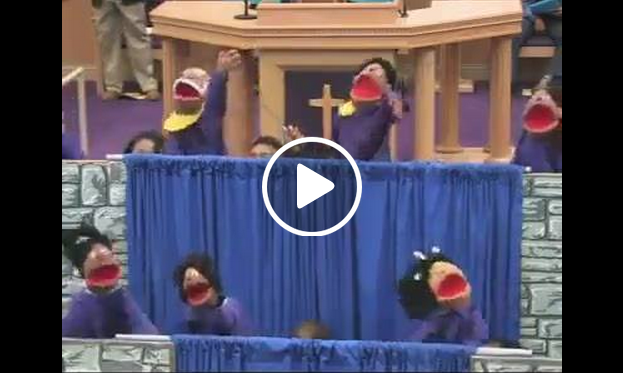 The Lady(Bug) of the Household: Muppet Mass Choir: 'The Blood Still Works'
