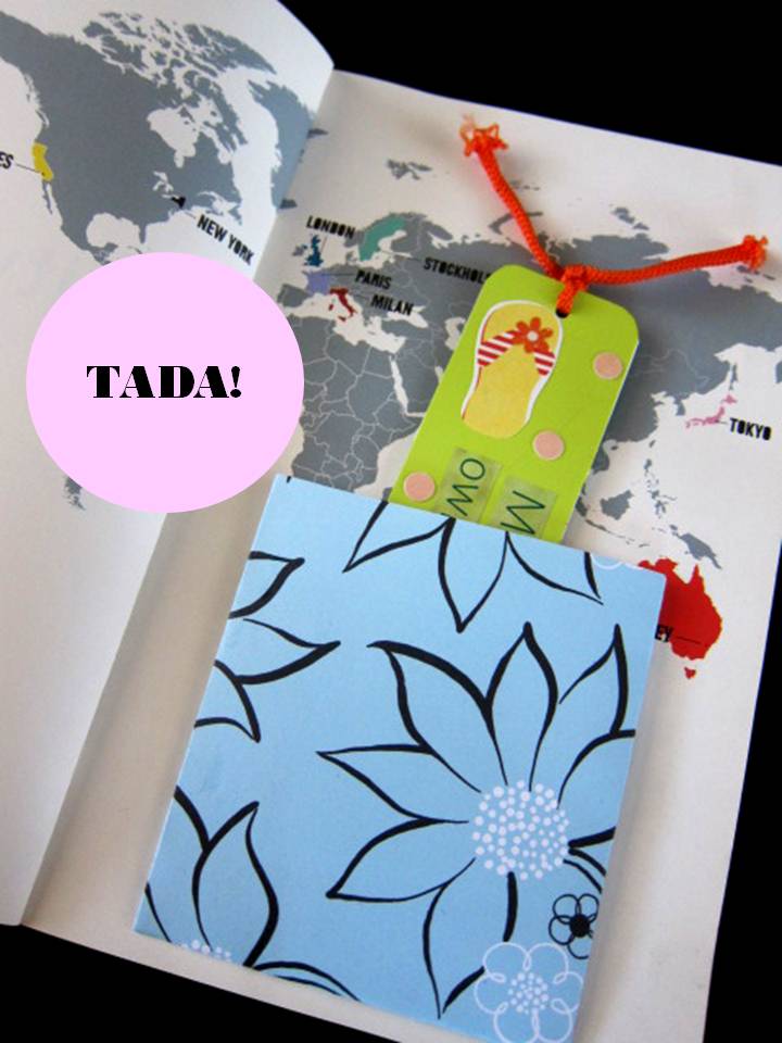 blah to TADA!: Paper Pockets