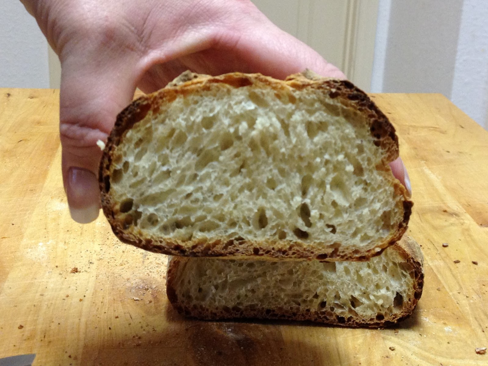 Tracy Cooks in Austin: Crusty, Rustic, Italian Bread