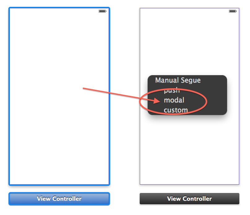 Alexey Lyashenko: Modal Views in iOS 7 Storyboards