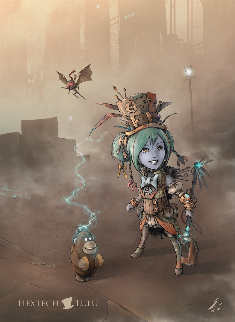 [MOBA] - [lol] Hextech Skin Idea Fan-art By Gunnstration | Vault F4 Gaming