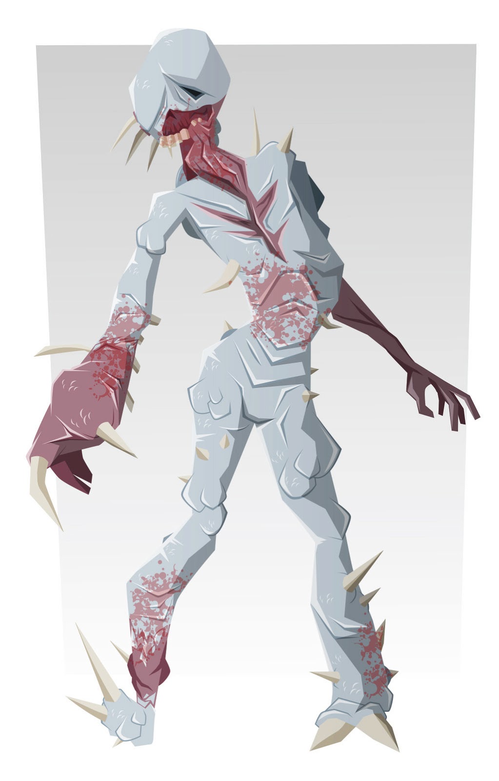 Resident Evil: Revelations: Ooze - From Line Art to Final Drawing