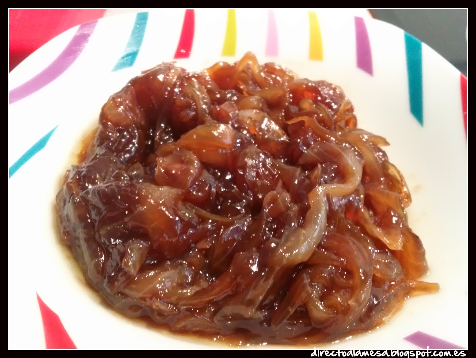 Directo a la Mesa: Cebolla caramelizada (en Thermomix)
