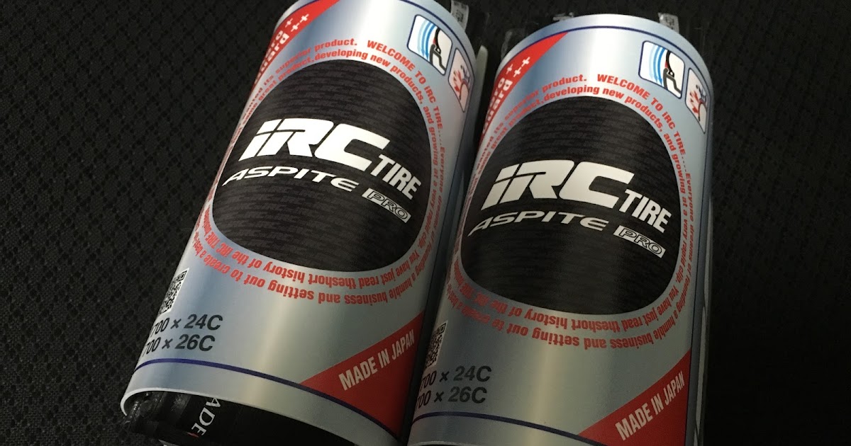IRC TIRE ASPITE Pro アスピーテ プロ インプレ【国産タイヤ】 | EMH 早朝登坂自転車隊