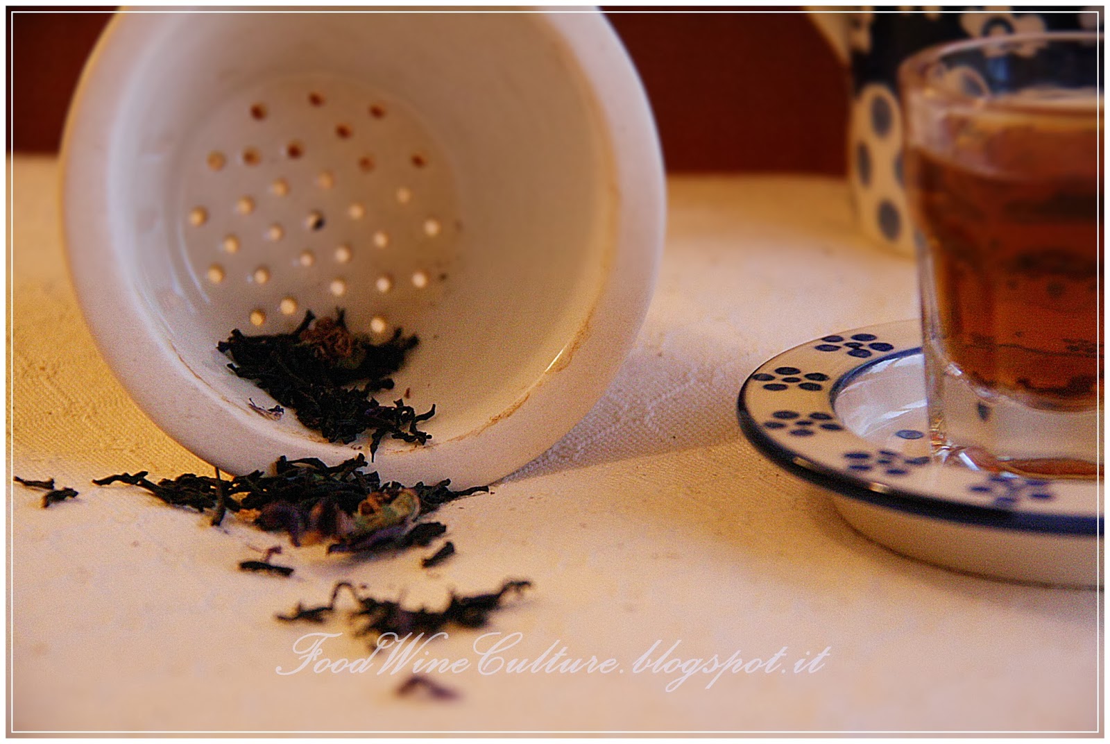 Food Wine & Culture: Earl Grey Black Tea and Mallow Flowers