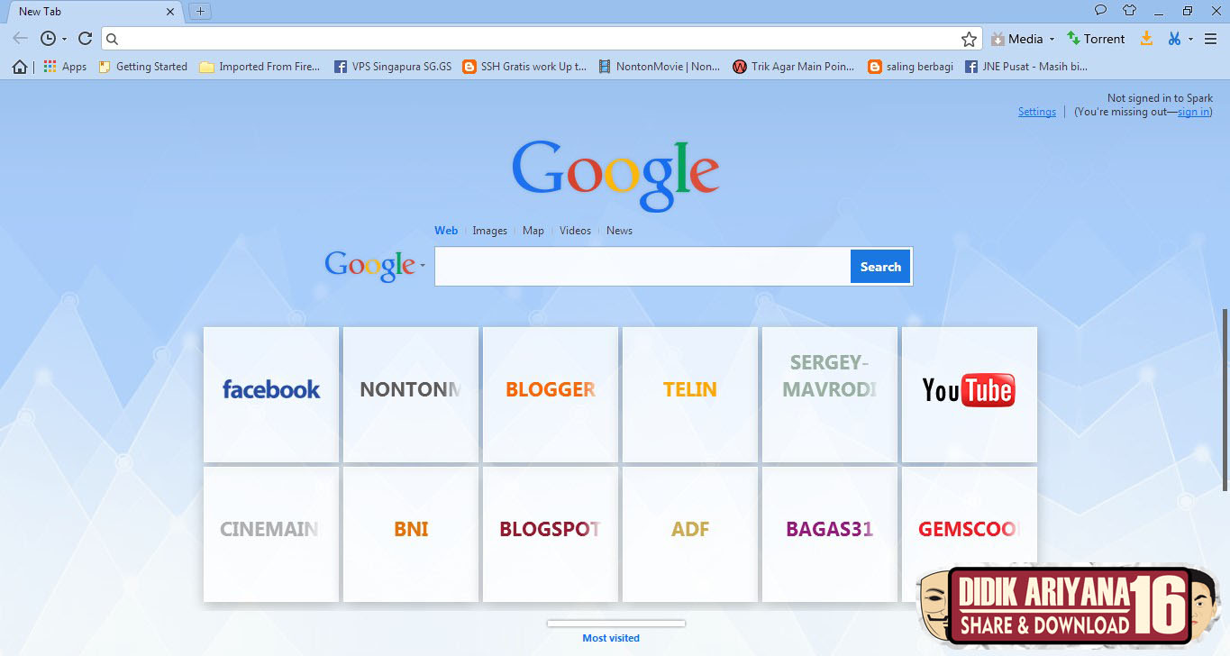 Browser ringan untuk pc - carddax