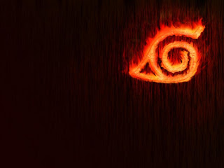 Naruto wallpaper: konoha logo