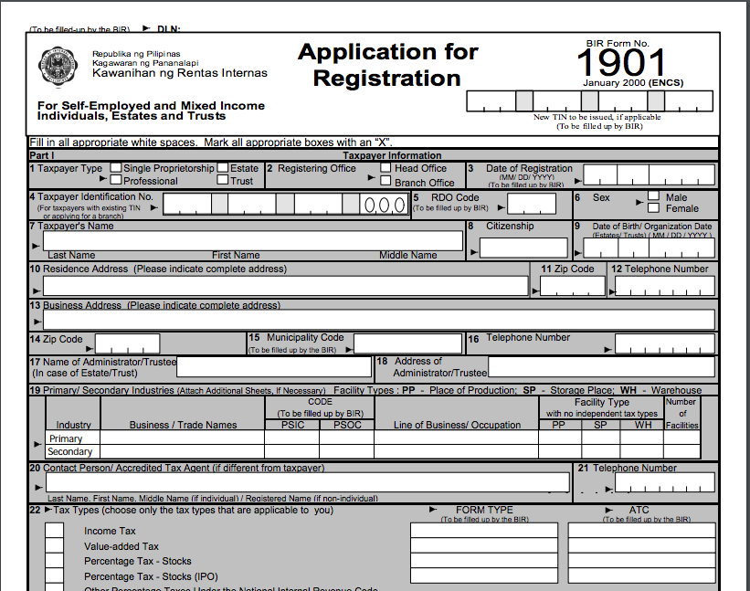 Register As A Freelancer! My Experience in Registering at BIR ...