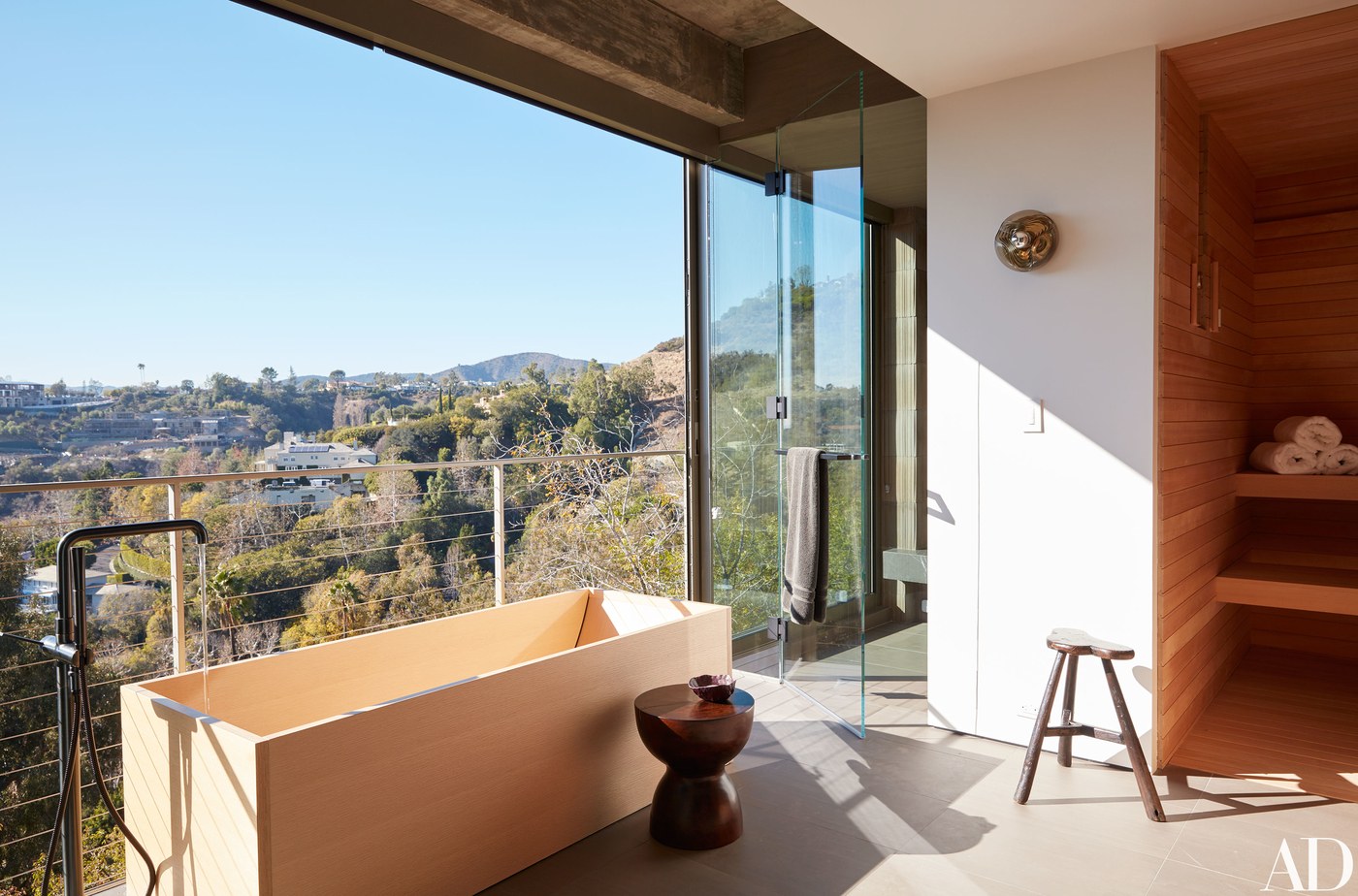 A casa moderna do arquiteto Mark Rios