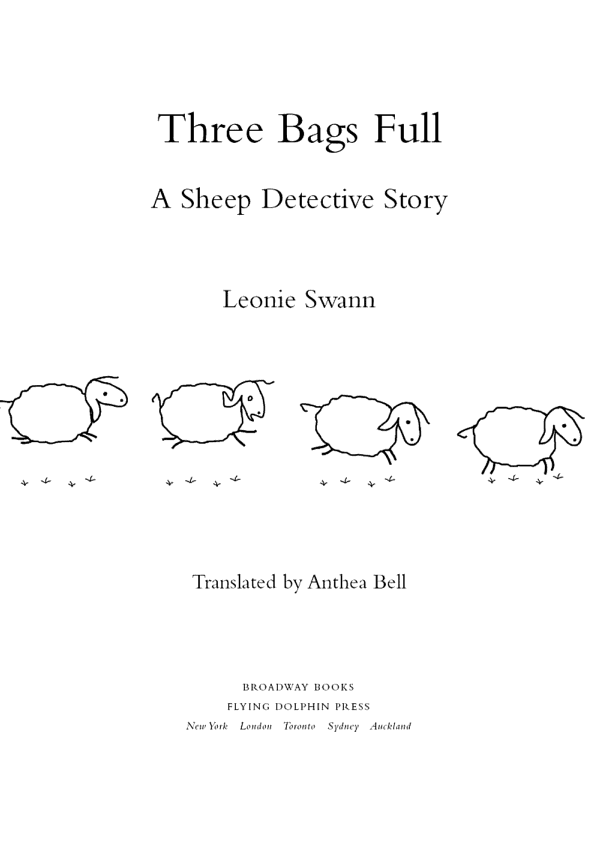 Attempted Bloggery: Book Review: Three Bags Full by Leonie Swann