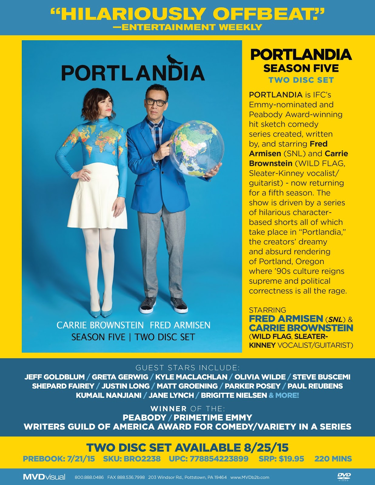 DVD & Blu-Ray Release Report: Video Service Corp To Release Portlandia ...
