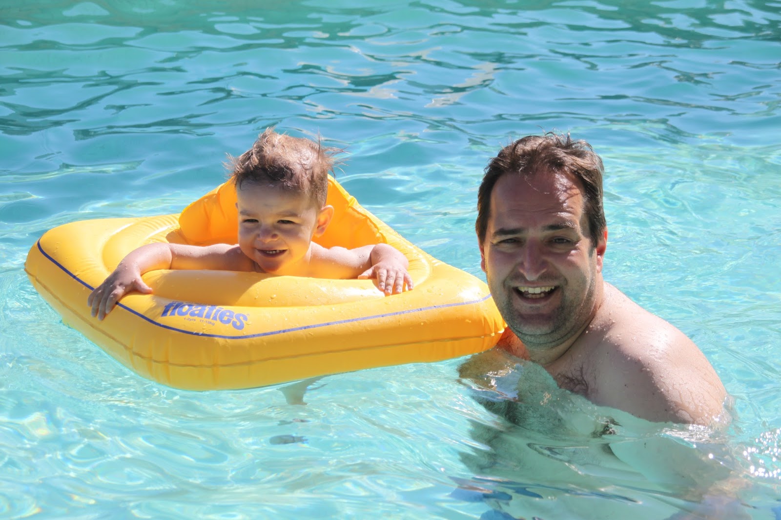 Let's go swimming in the pool