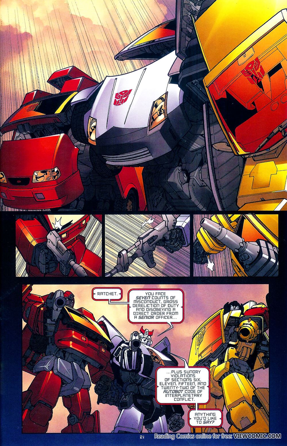 Transformers: Infiltration Transformers - Infiltration 02 (2006) | Read ...