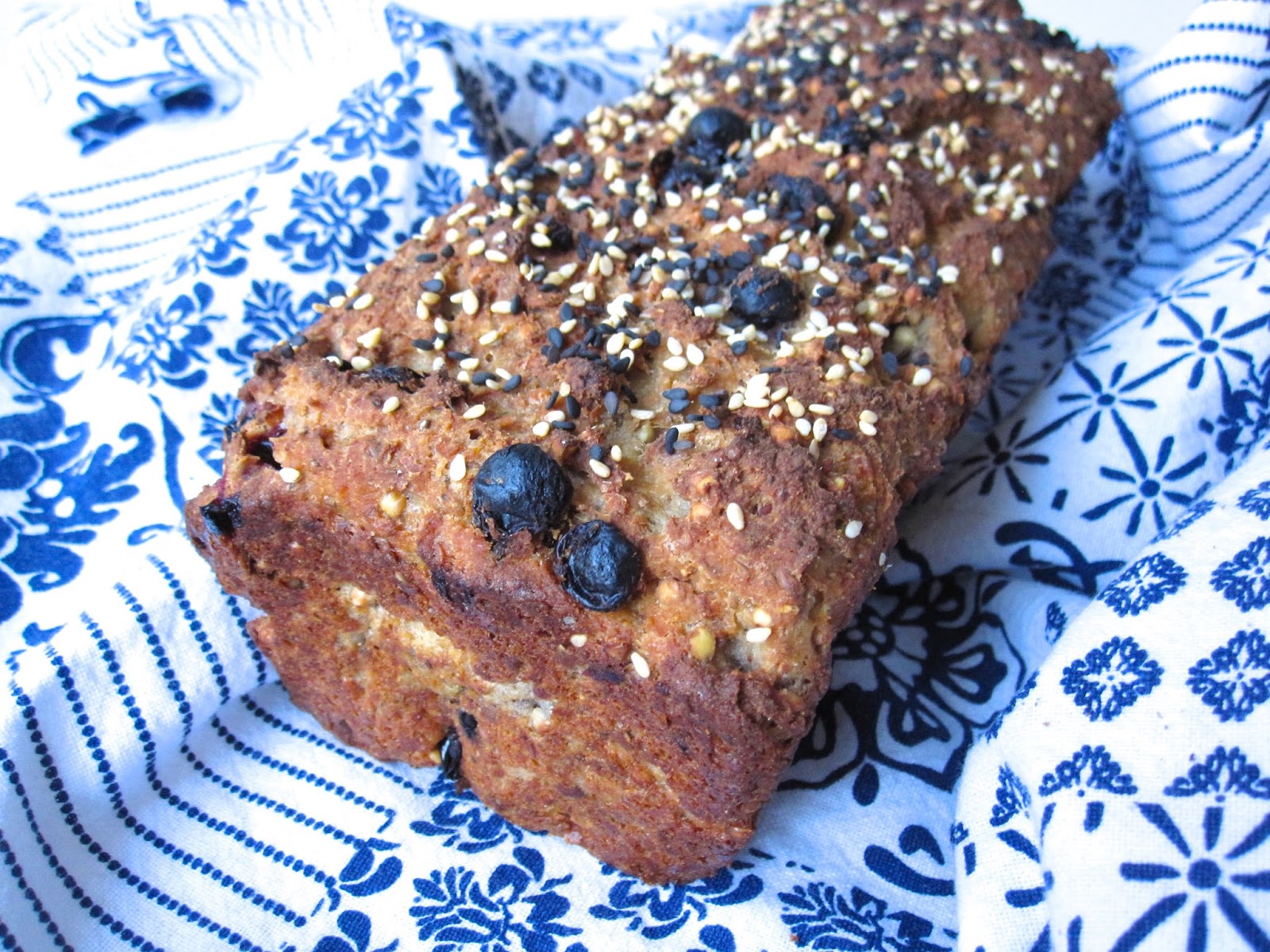 Green power by Anna: Lovely black currant bread with buckwheat ...