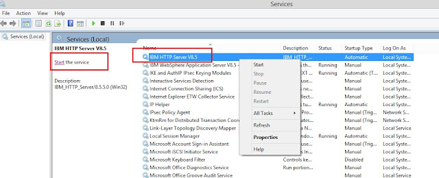 MiddlewareBox: How to Create Web Server in WAS 8.5
