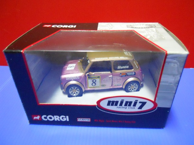 Dexters Diecasts (DexDC): Corgi Mini 7 racing club ~ Austin Mini7 no. 8 ...