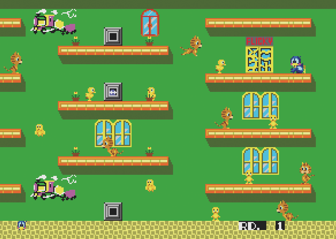 Old Magus' Pub: Análise 08 - Flicky [Arcade]