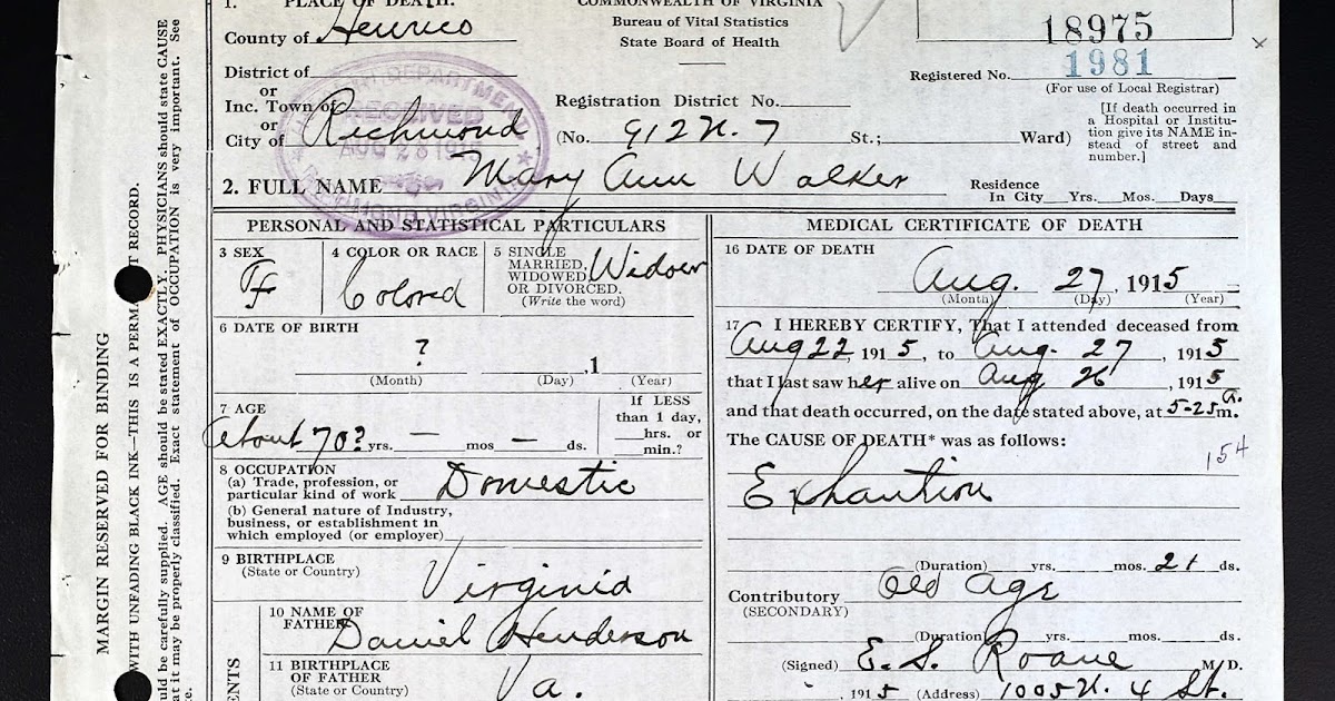 Jeannette's take on life: Armstead Walker Sr. and Mary Ann Henderson ...