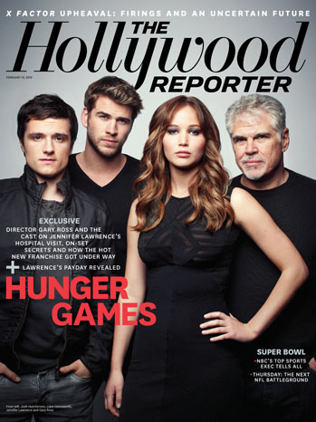 Welcome to District 12: Jennifer Lawrence, Josh Hutcherson, Liam ...