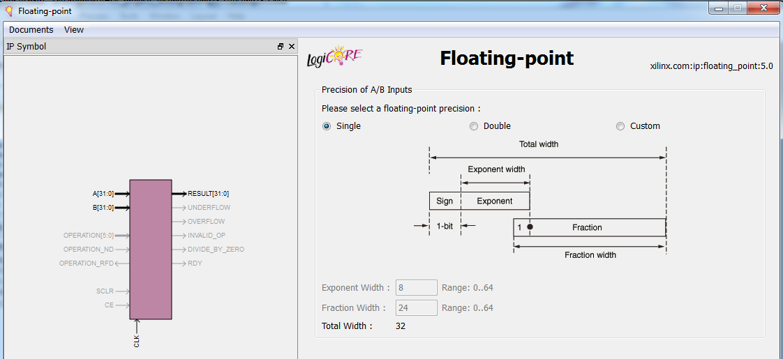 VHDL coding tips and tricks: How to create a Floating Point IP using ...