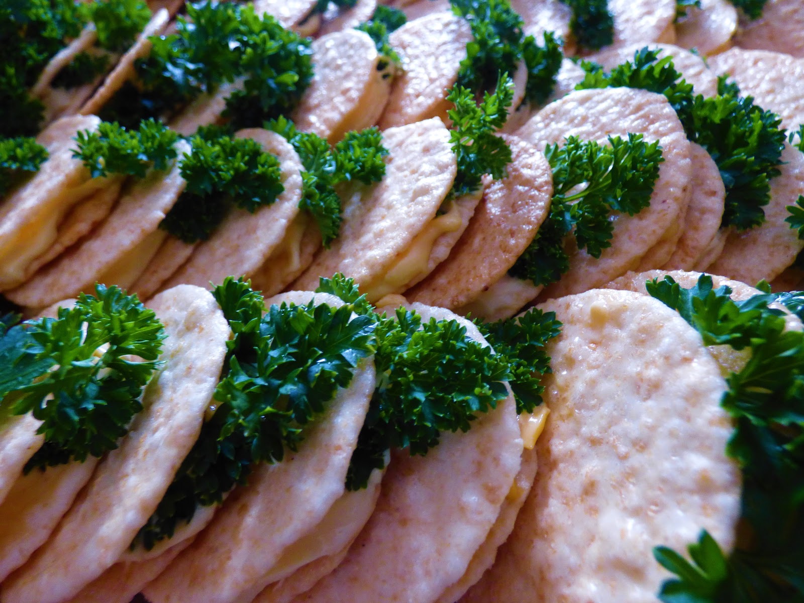 Brown Rice Cracker Finger Food Idea | Queentulip