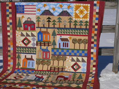 darlaville: a finished quilt