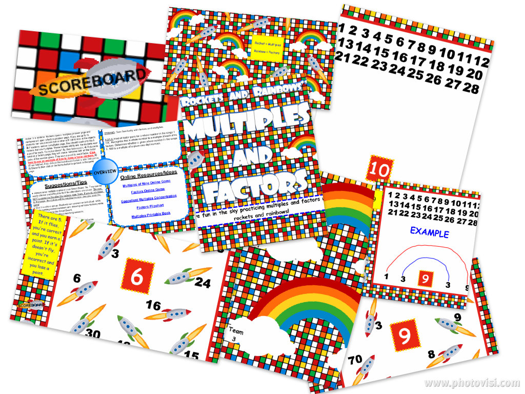 Fourth Grade Math Smart Board Games & Freebies (CCSS Aligned!) - FlapJack