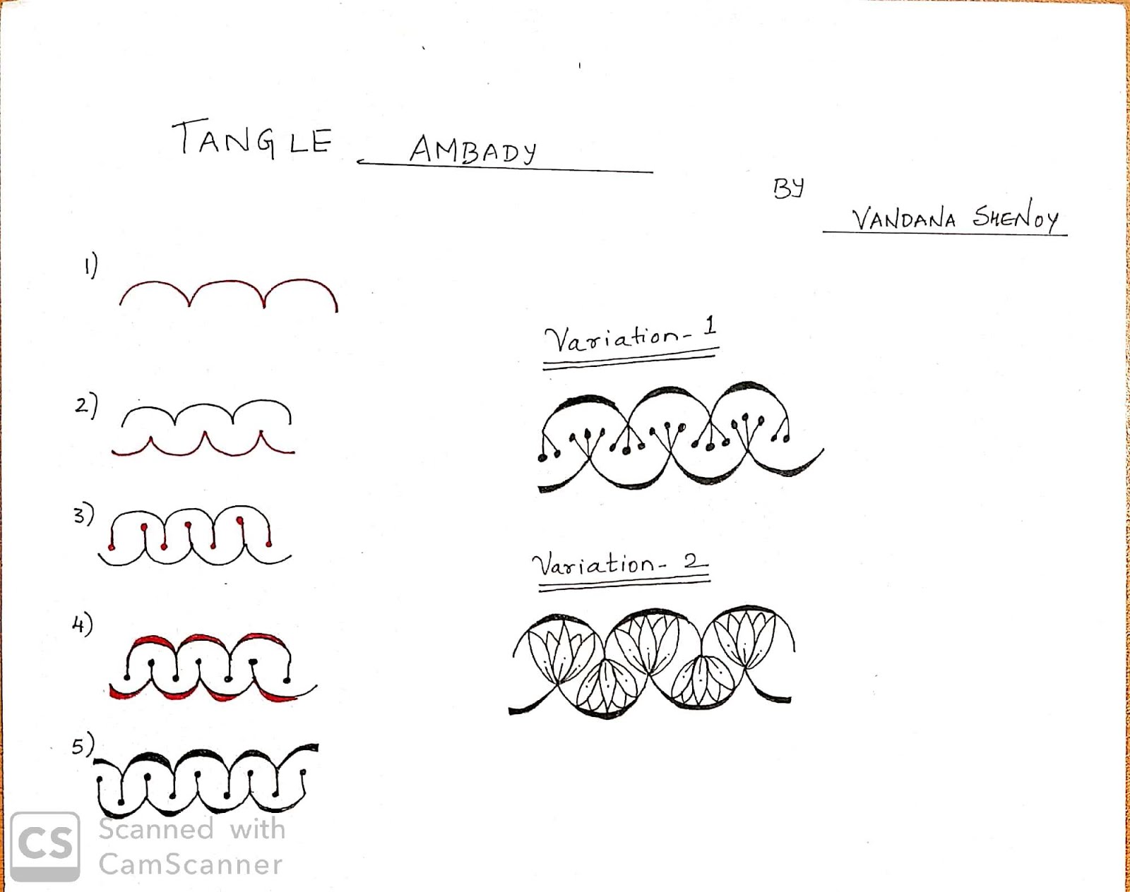 TANGLE NAME: Ambady