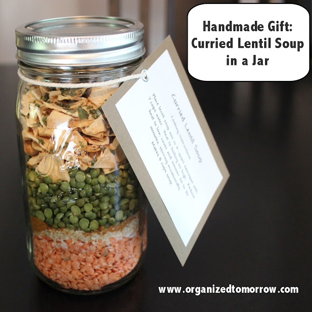 The Path to an Organized Tomorrow: Quick Handmade Healthy Gift: Curried ...
