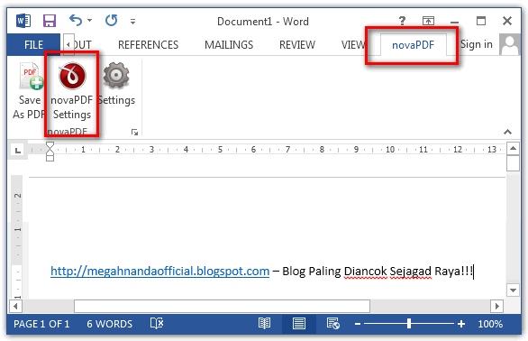 Cara Paling Cepat Membuat File PDF via MS Word - GatewayNesia