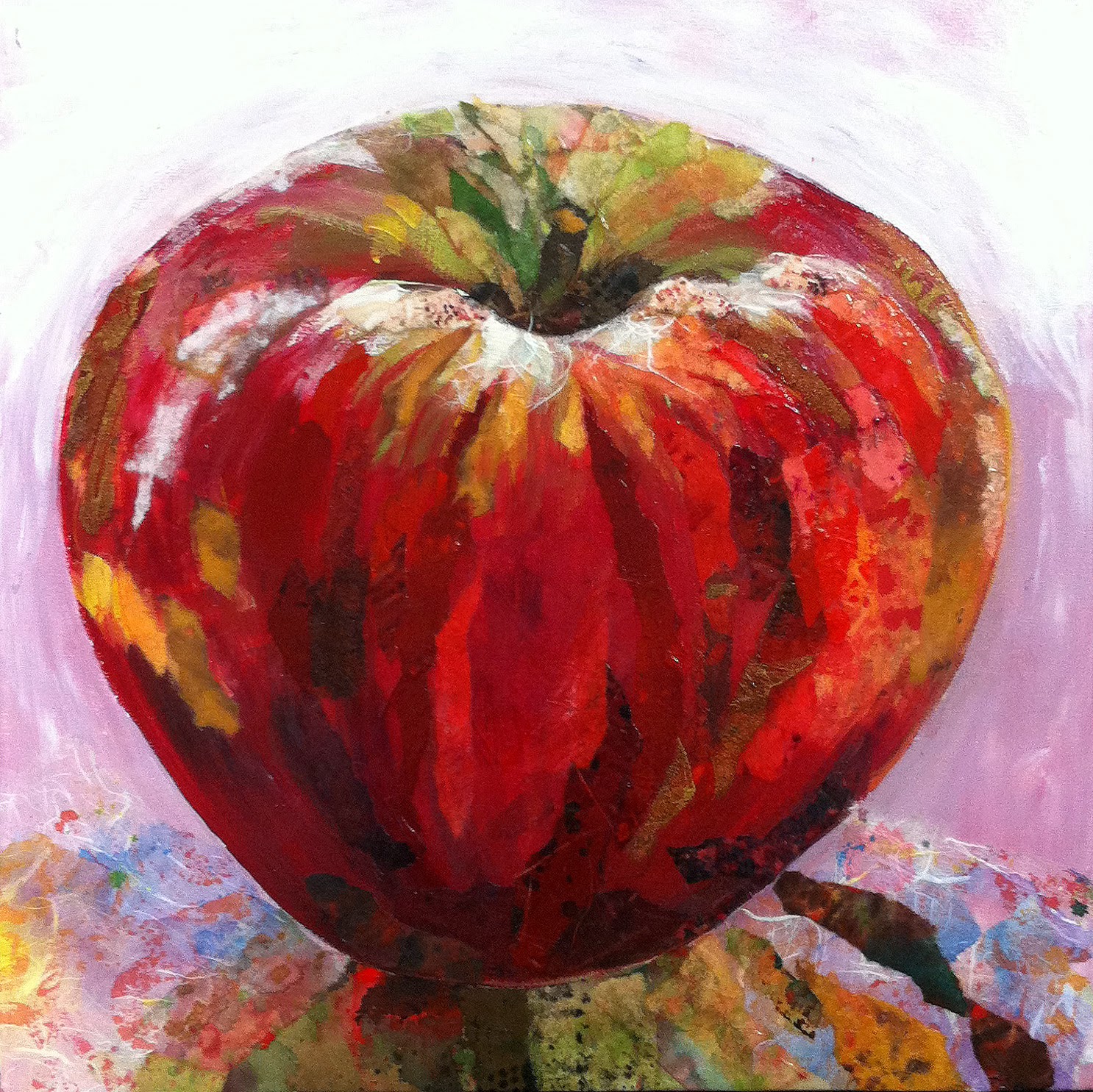 Getting Inspired at a Painted Paper Collage Workshop | Daily Ins and ...