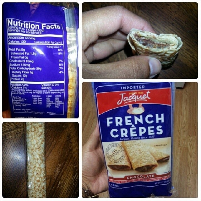 Shannon's Lightening the Load: Jacquet French Crepes - Chocolate