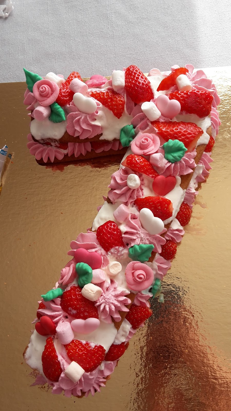 Mes Créations-Récréations: le number cake 7