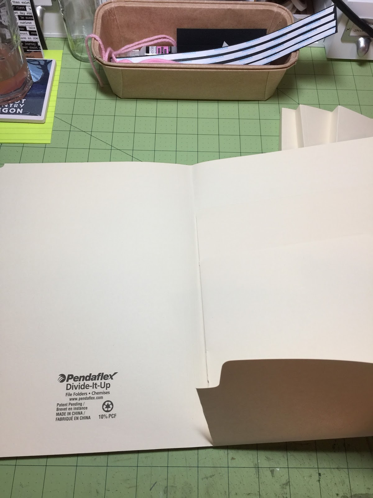 A Creative Operation: "Moments" File Folder Album, Part 1