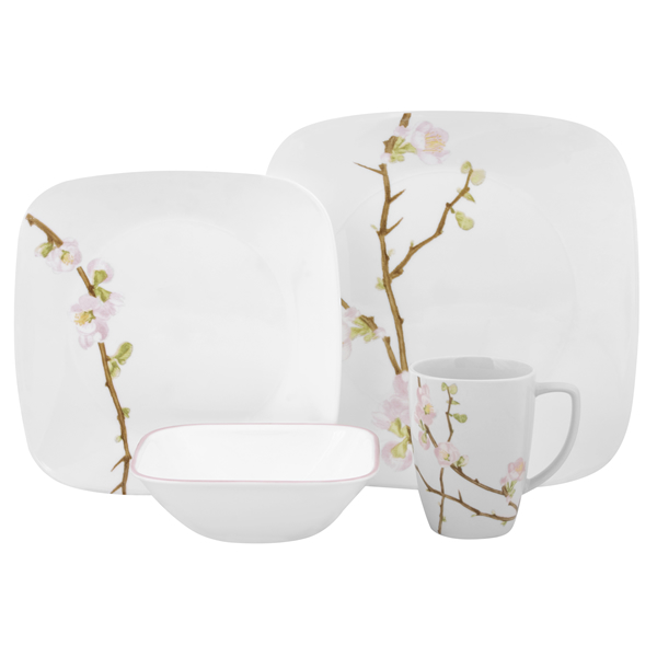 women2u.beautique: Corelle Square: 16-pc Set