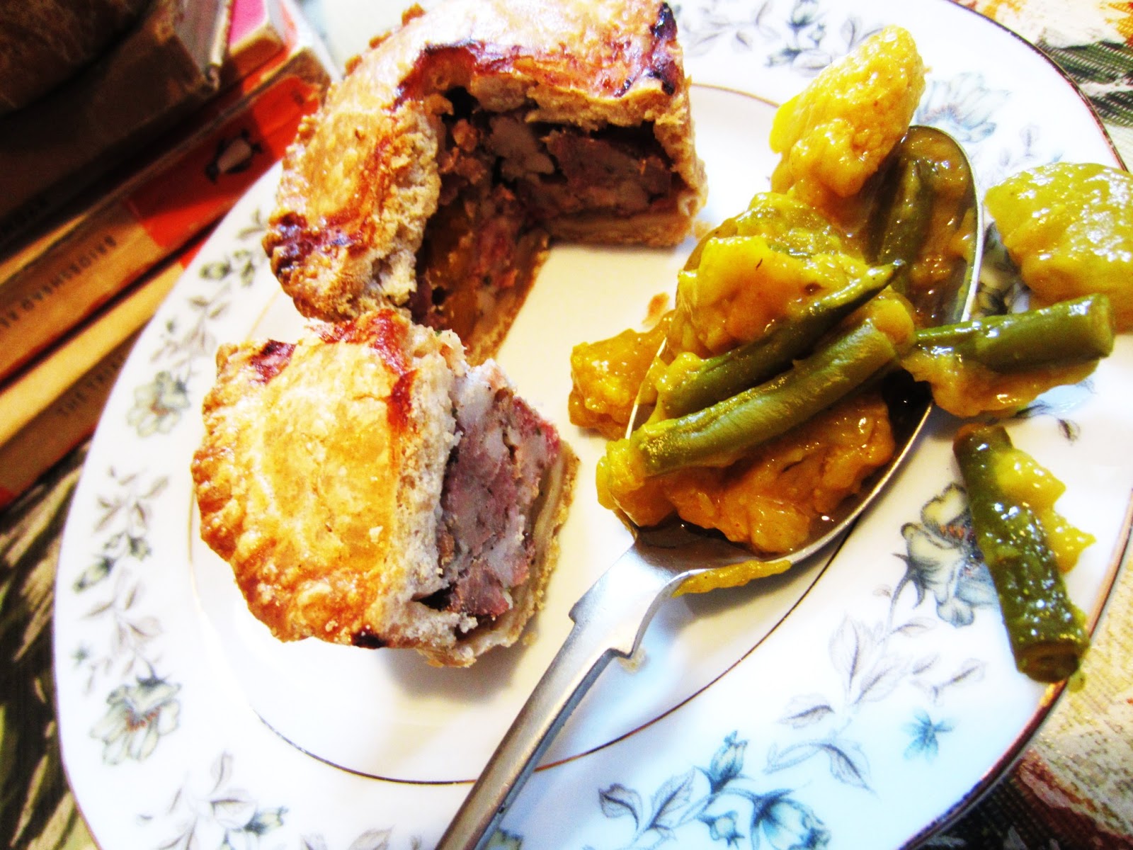 Relish.: Eating Porky Pies...