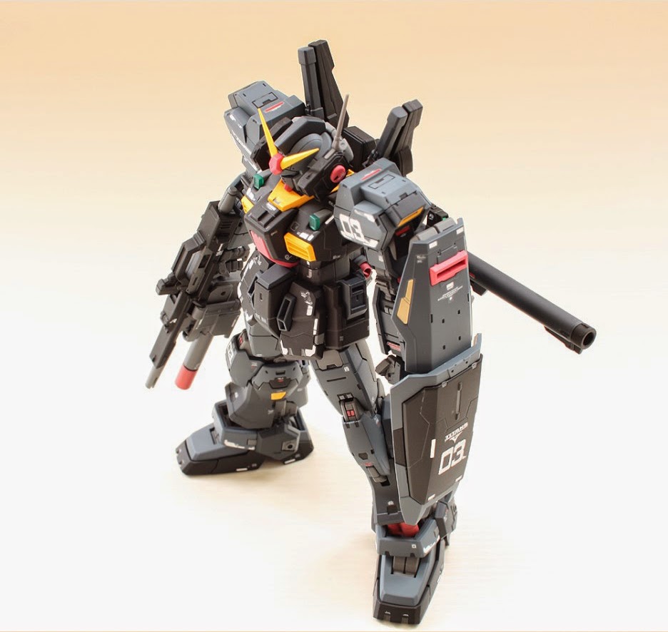 Custom Build: RG 1/144 RX-178 Gundam Mk-II TITANS "Detailed"