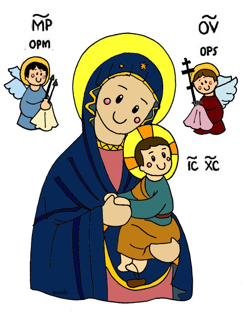 Mis ilustraciones: Nuestra Señora del Perpetuo Socorro