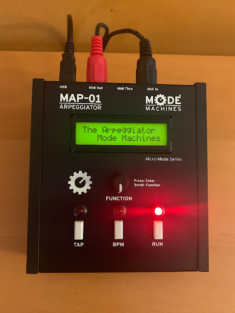 MATRIXSYNTH: Mode Machines MAP-01 MIDI Arpeggiator