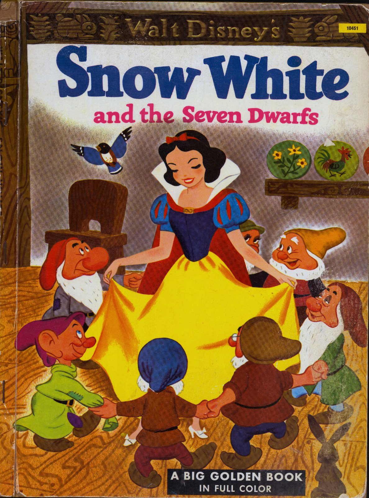Filmic Light - Snow White Archive: 1952 Snow White Big Golden Book